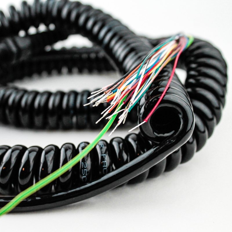 Cable retractil helicoidal para Handle MPG - Tienda CNC Soluciones